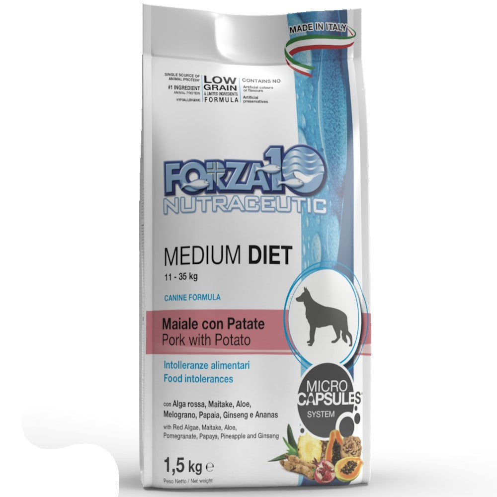 Forza 10 Medium Diet Maiale con patate - lallohallo.com