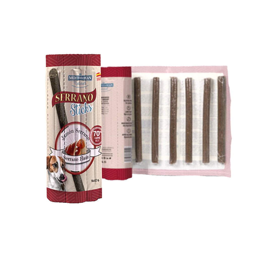 Serrano stick snack - Snack ipoallergenici per cani - Lallohallo.com