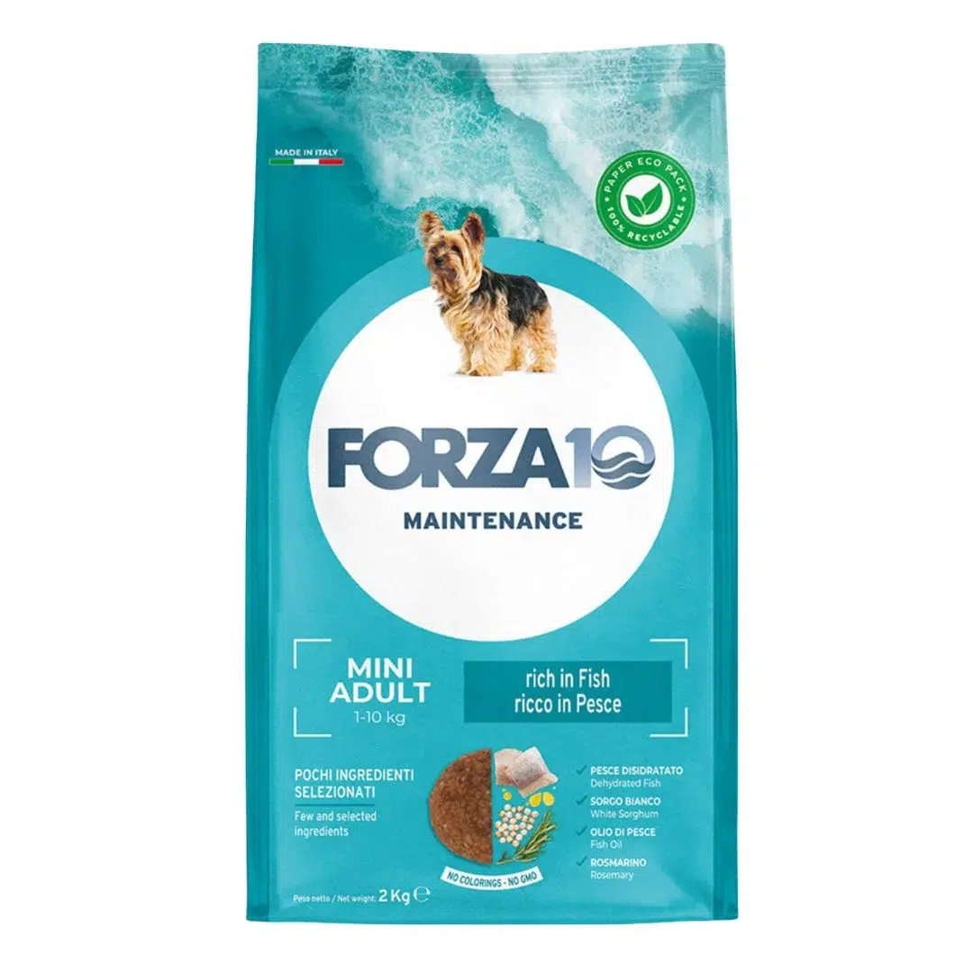 Forza 10 Maintenance Mini Adult Pesce - Lallohallo.com