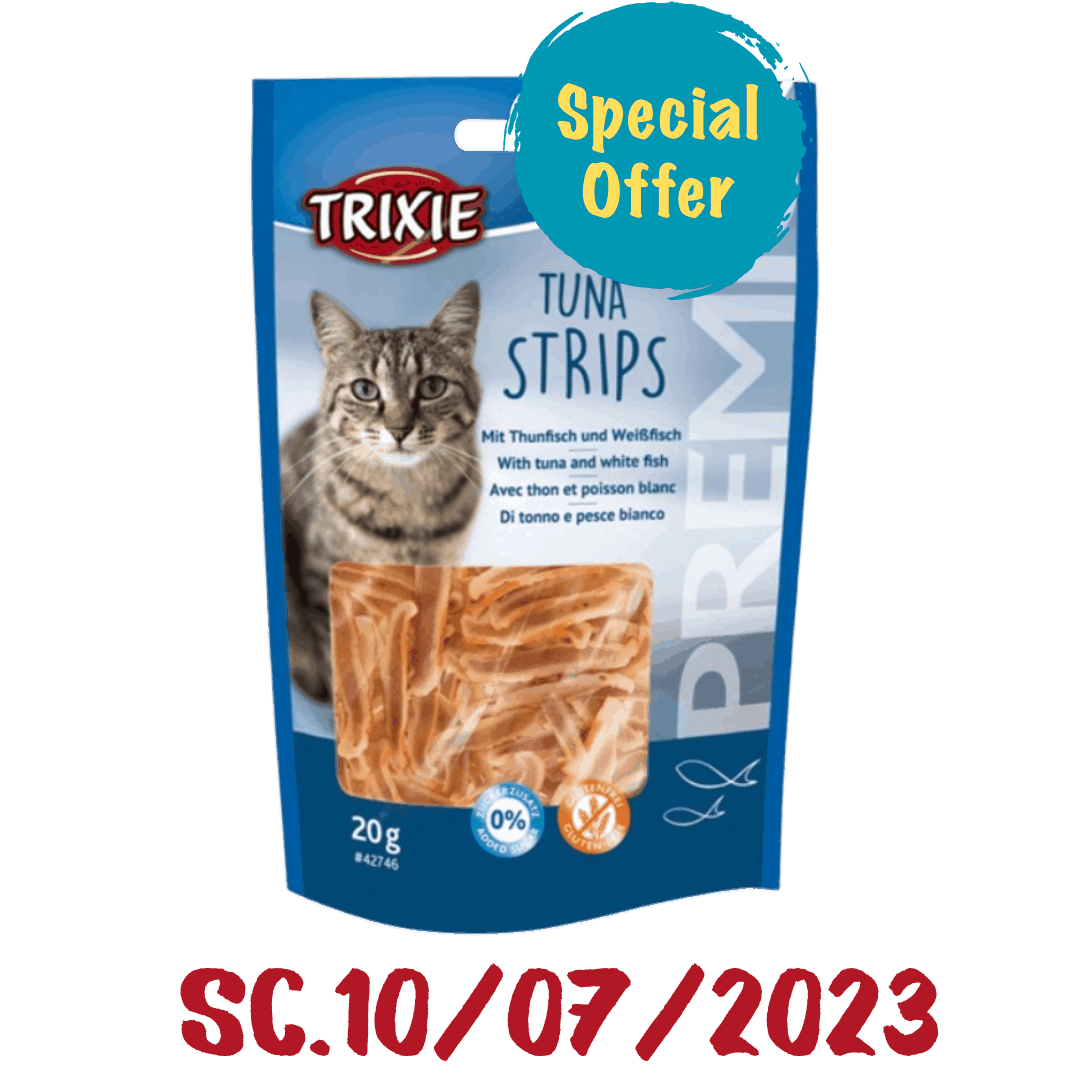 Super Promo - Trixie Tuna Strips (Scadenza 10/07/2023) - lallohallo.com
