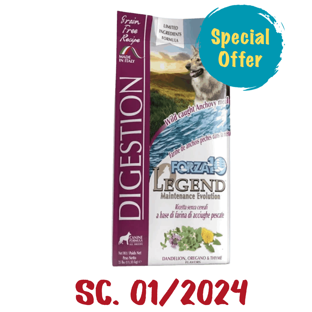 Super Promo - Forza 10 Legend Digestion 11,33kg (Scadenza 01-2024) - lallohallo.com