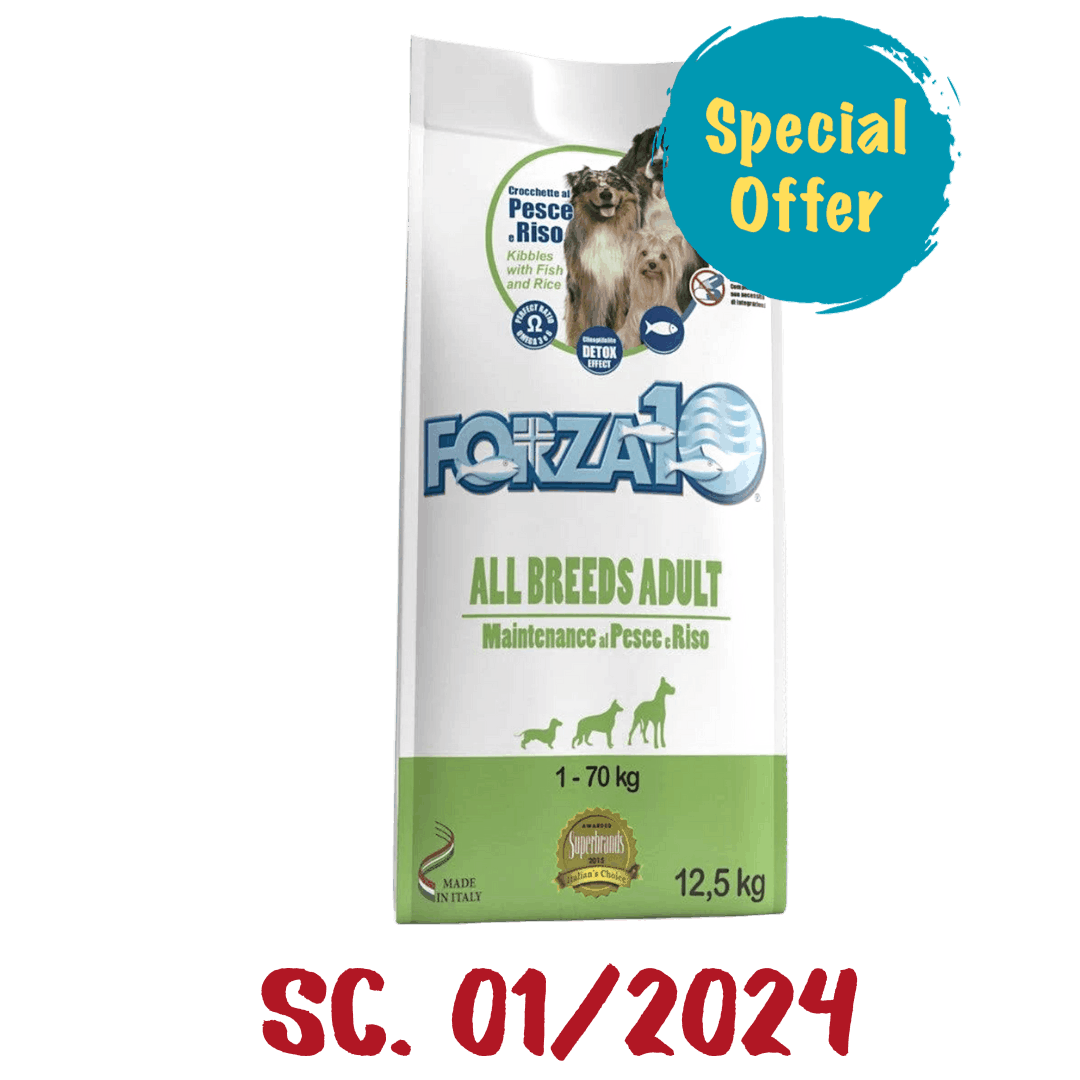 Super Promo - Forza 10 Maintenance Adult All Breeds Pesce 12,5kg (Scadenza 01-2024) - lallohallo.com