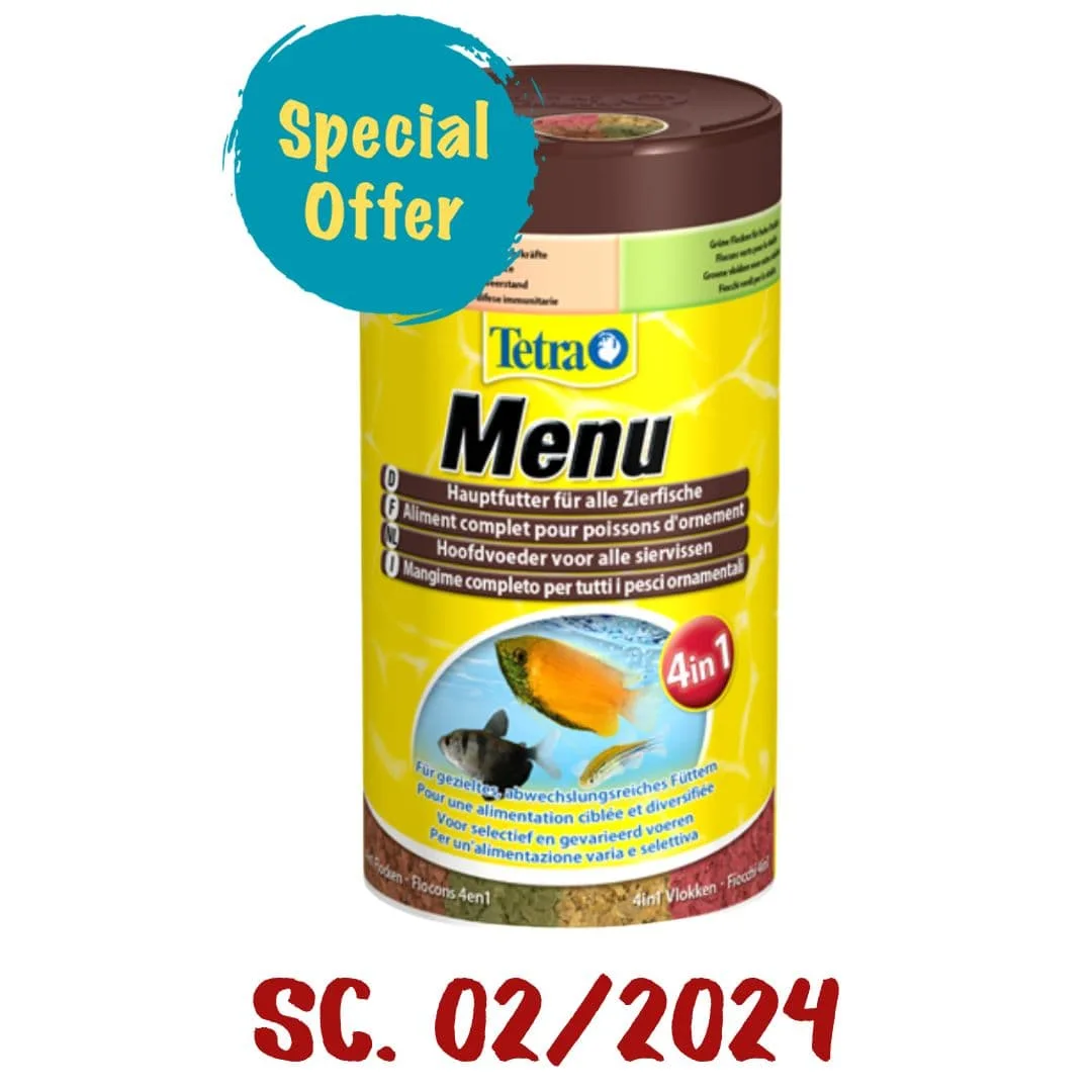 Super Promo - Tetra Menù 100 ml (Scadenza 02-2024) - lallohallo.com
