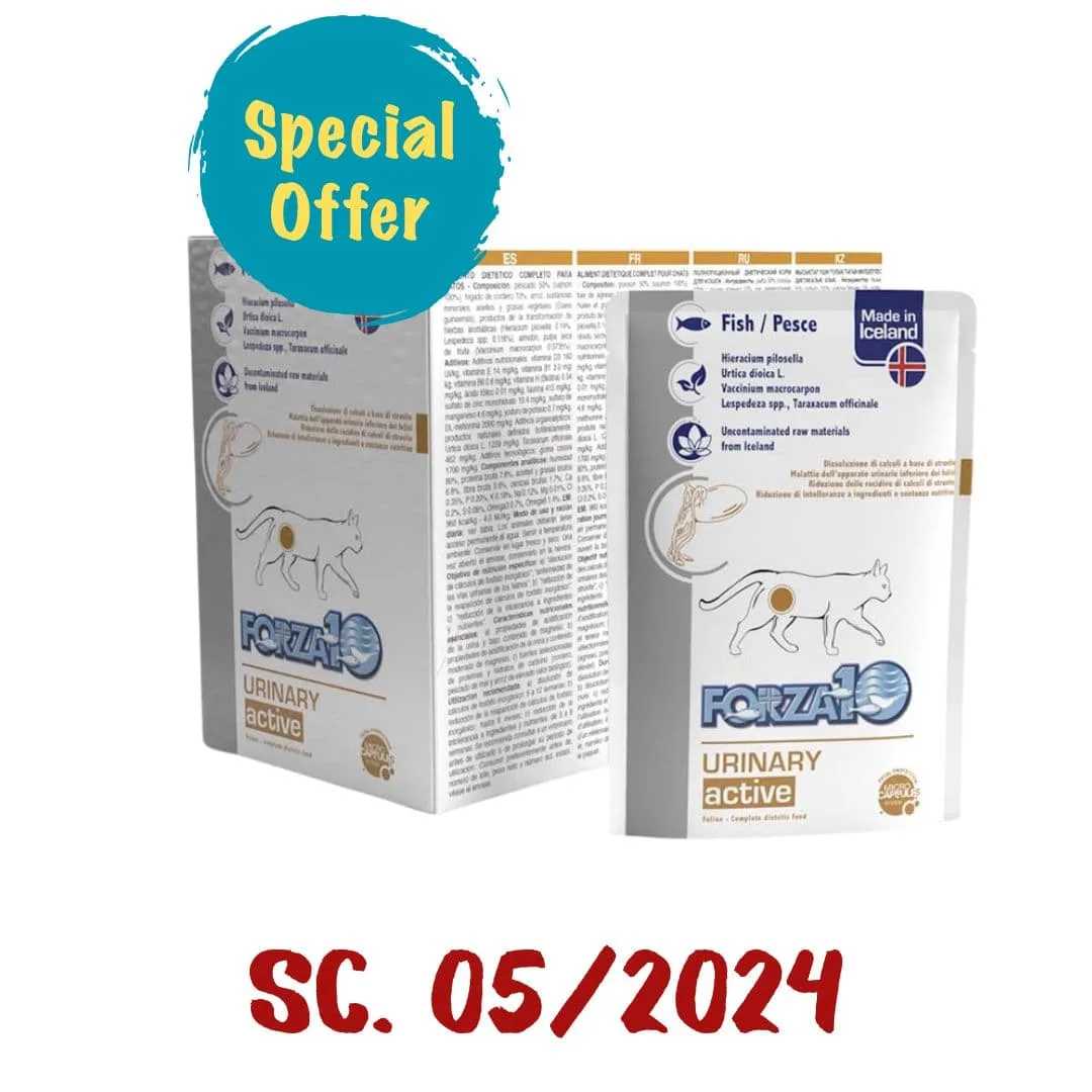 Super Promo - Forza 10 Active Urinary 12x100 gr (Scadenza 05-2024) - lallohallo.com